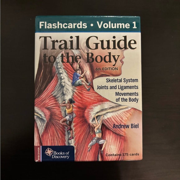Books of Discovery | Other | Nwt Trail Guide To The Body Flashcards 6th ...